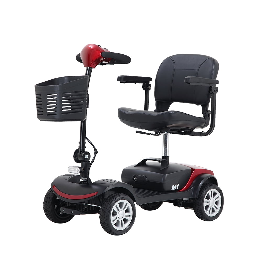 Historyli Go5H 4 Wheel Mobility Scooter, Compact Travel Mobility ...