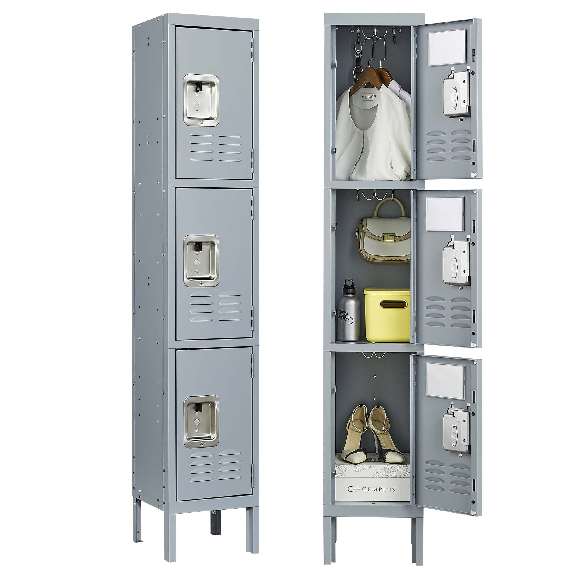 Historyli Go5H 66" Height Metal Lockers With Doors Locking Employees ...