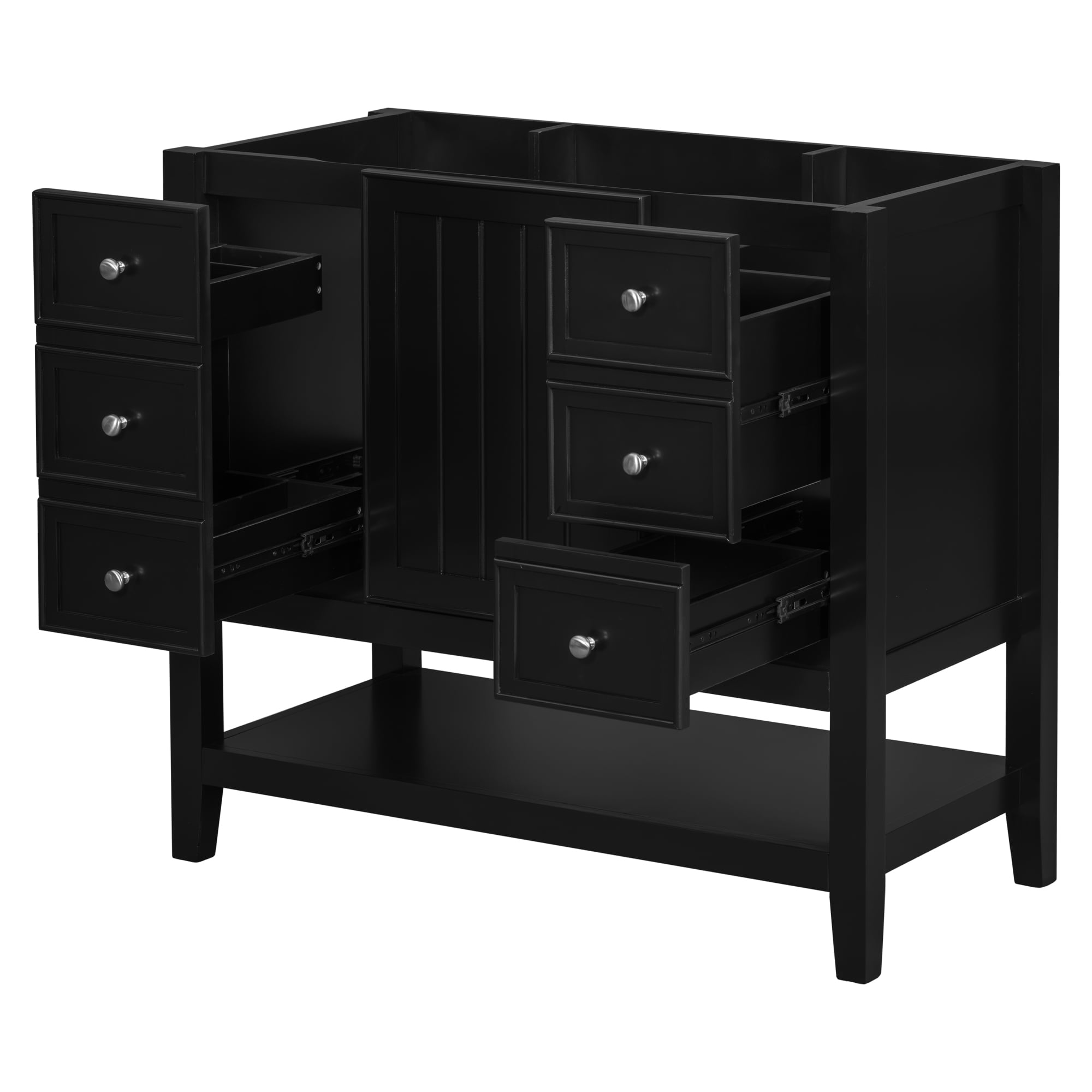 Historyli Go5H Bathroom Storage Cabinet 36 Inch Bathroom Vanity With ...