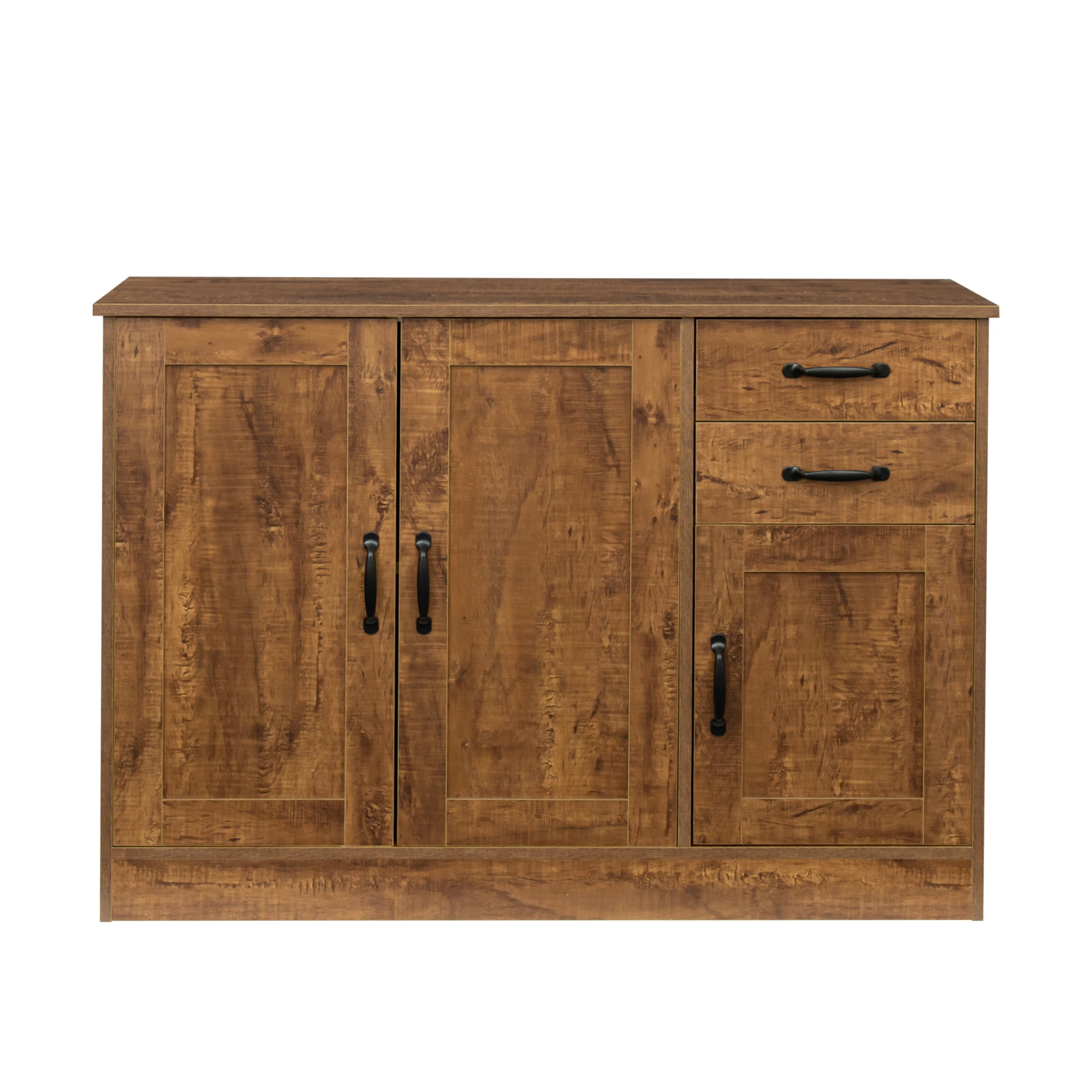 Historyli Go5H Buffet Storage Cabinet With 2 Doors, 2 Drawers And 1 ...