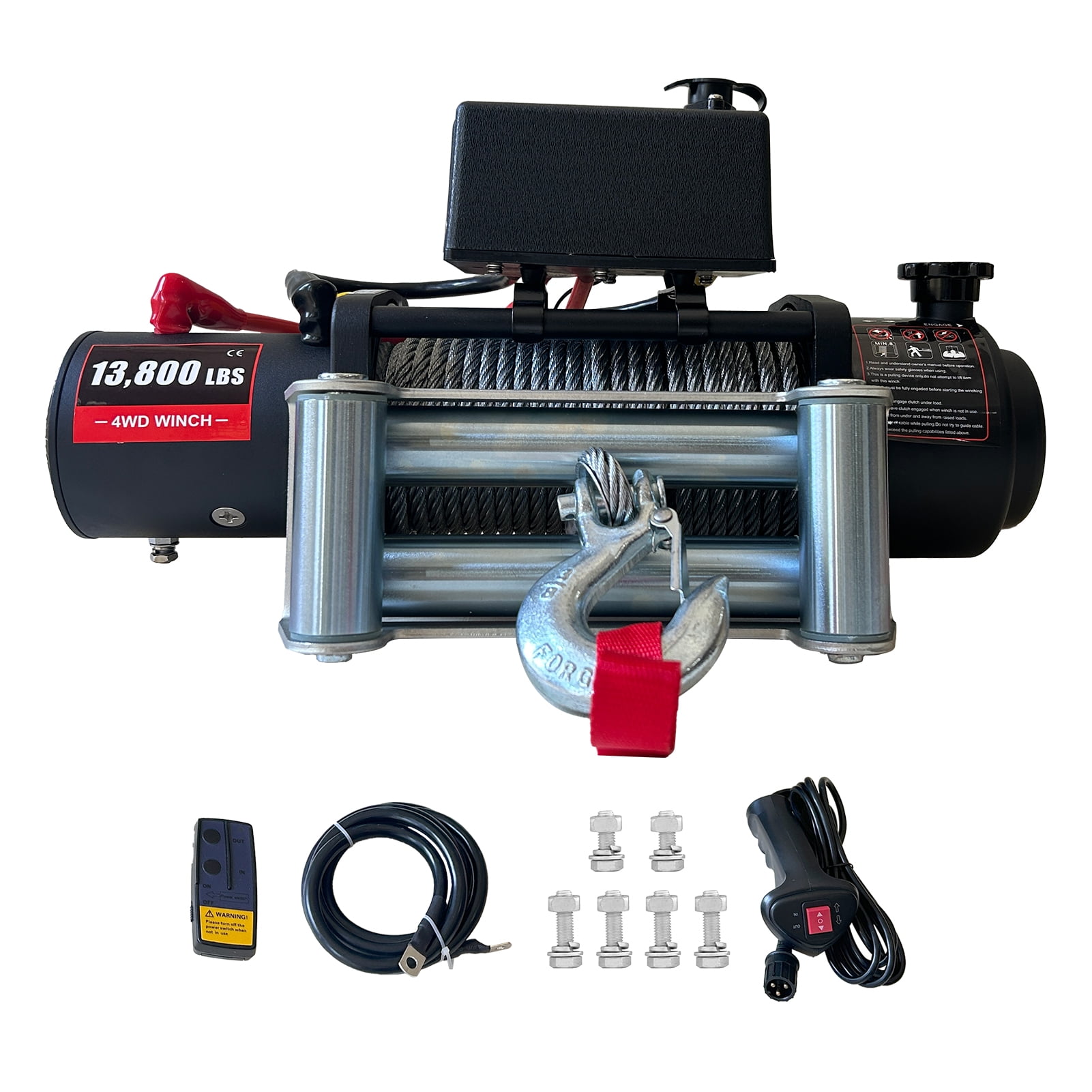 Historyli Go5H Car mounted winch, SC13000T electric wire rope winch ...