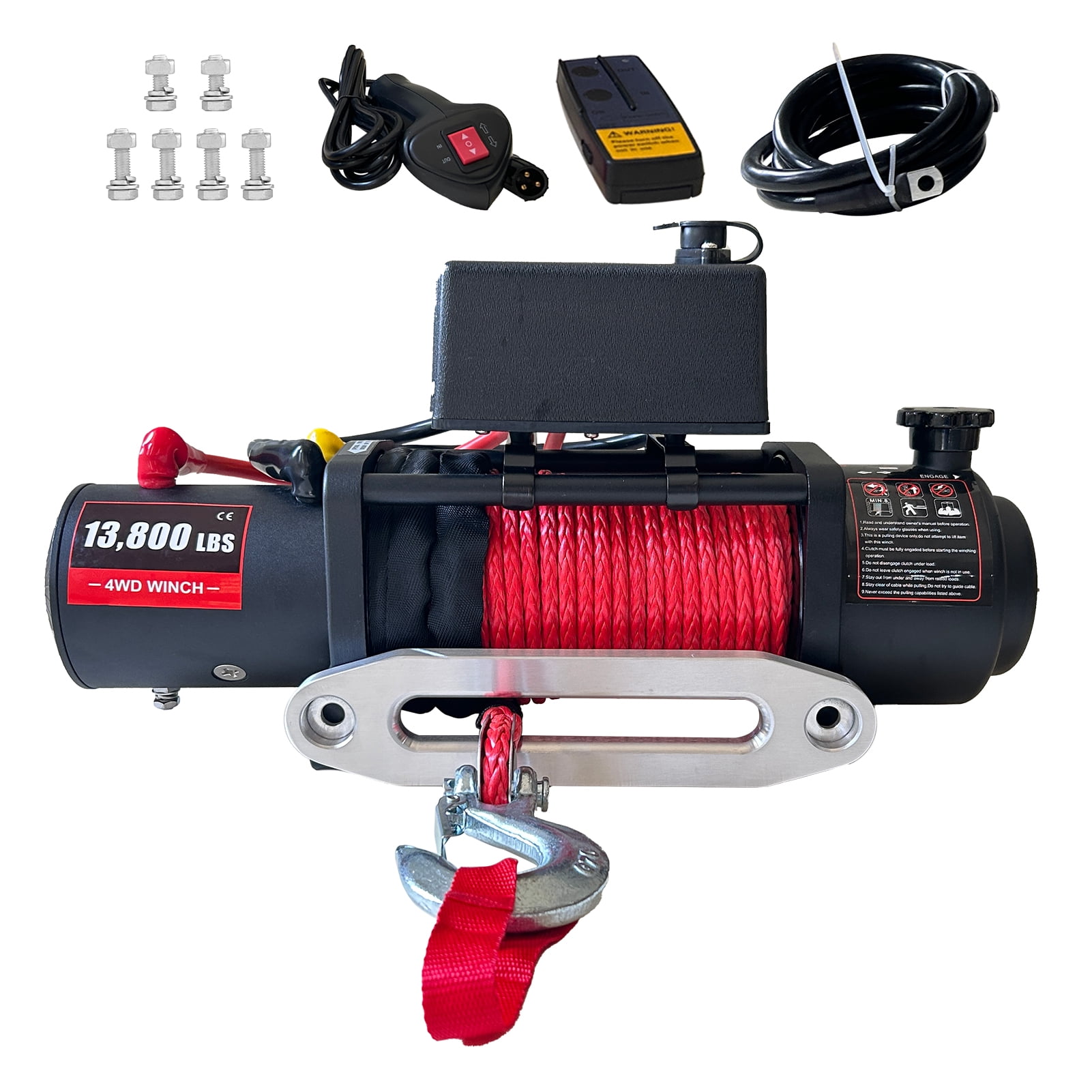 Historyli Go5H Car mounted winch, SC13000T electric wire rope winch ...
