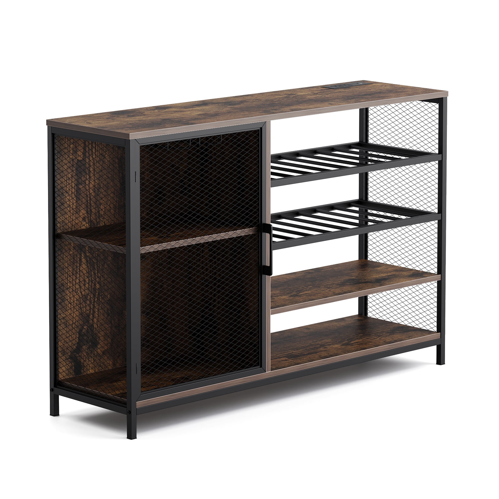 Historyli Go5H Coffee Bar locker Wine locker with Power Outlets, Bar ...