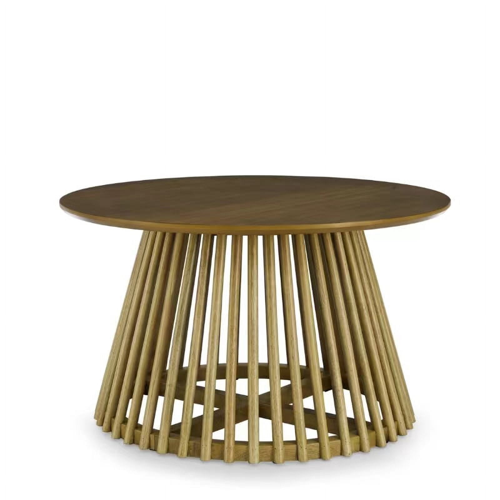 Historyli Go5H Coffee Table Living Room Coffee Table With Round ...