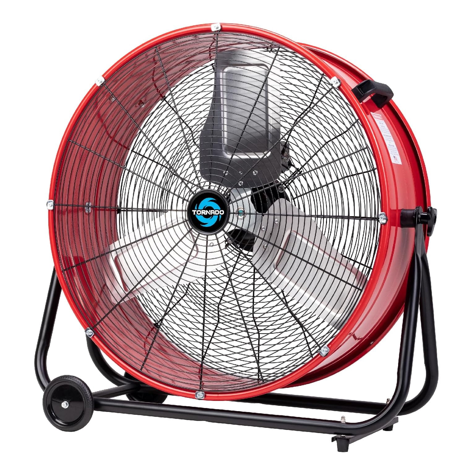 Historyli Go5H Industrial Drum Fan,3 Speed Heavy Duty Metal Air ...