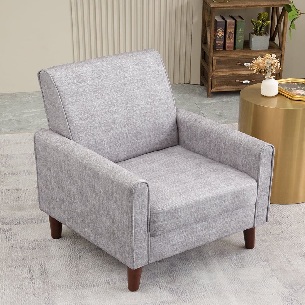 Historyli Go5H Modern Accent Chair Couch Solid Wood Frame And Legs ...