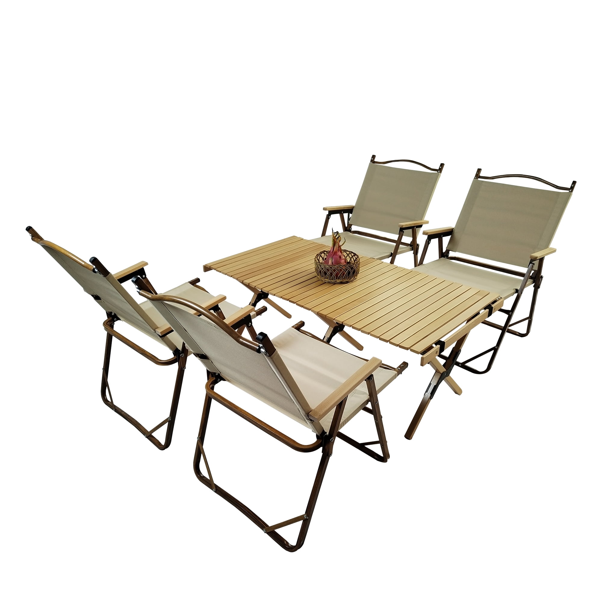 Historyli Go5H Multi-Function Folding Portable Dining Table Set 1 ...