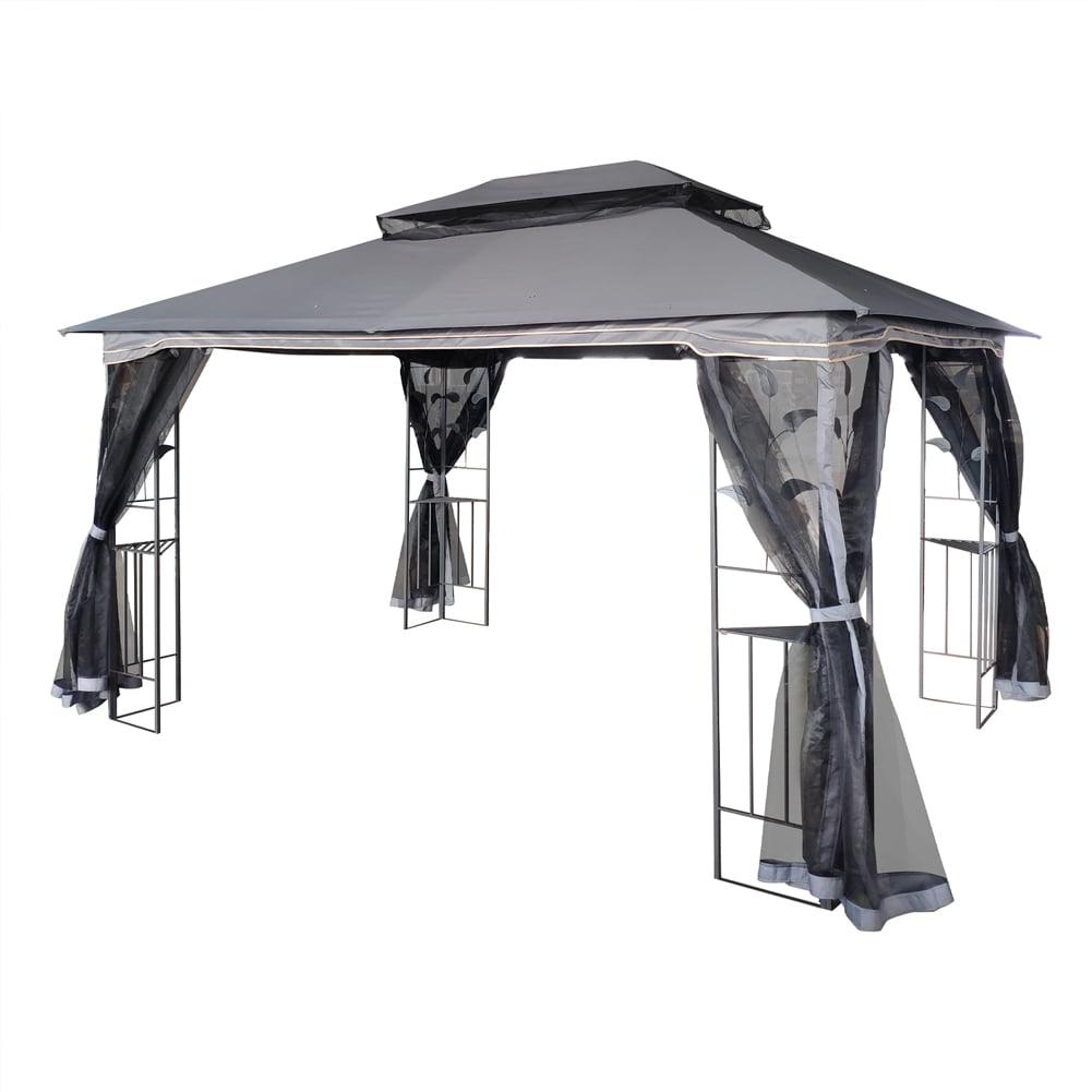 Historyli Go5H Outdoor Gazebo Outdoor Patio Tent With Detachable Mesh ...