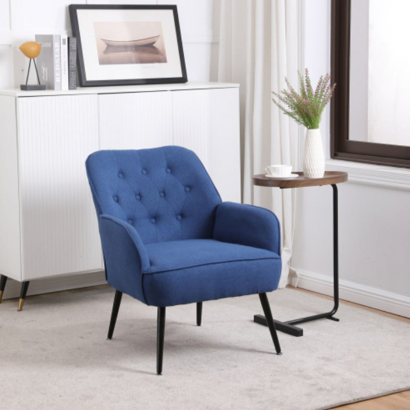 Historyli Go5H Upholstered Accent Chair With Armchair Ergonomic Incline ...