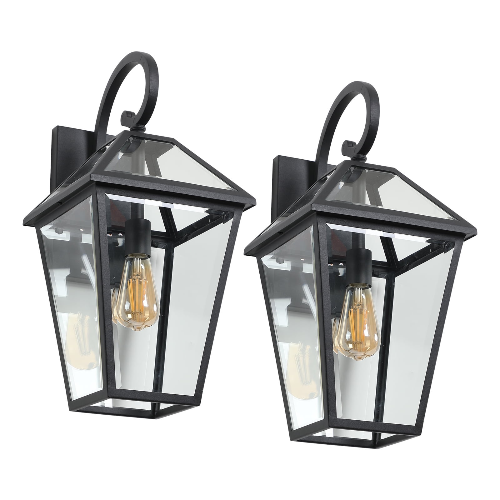 Historyli Go5H Wall Lamps Fixtures Set Of 2, Waterproof Exterior Wall ...