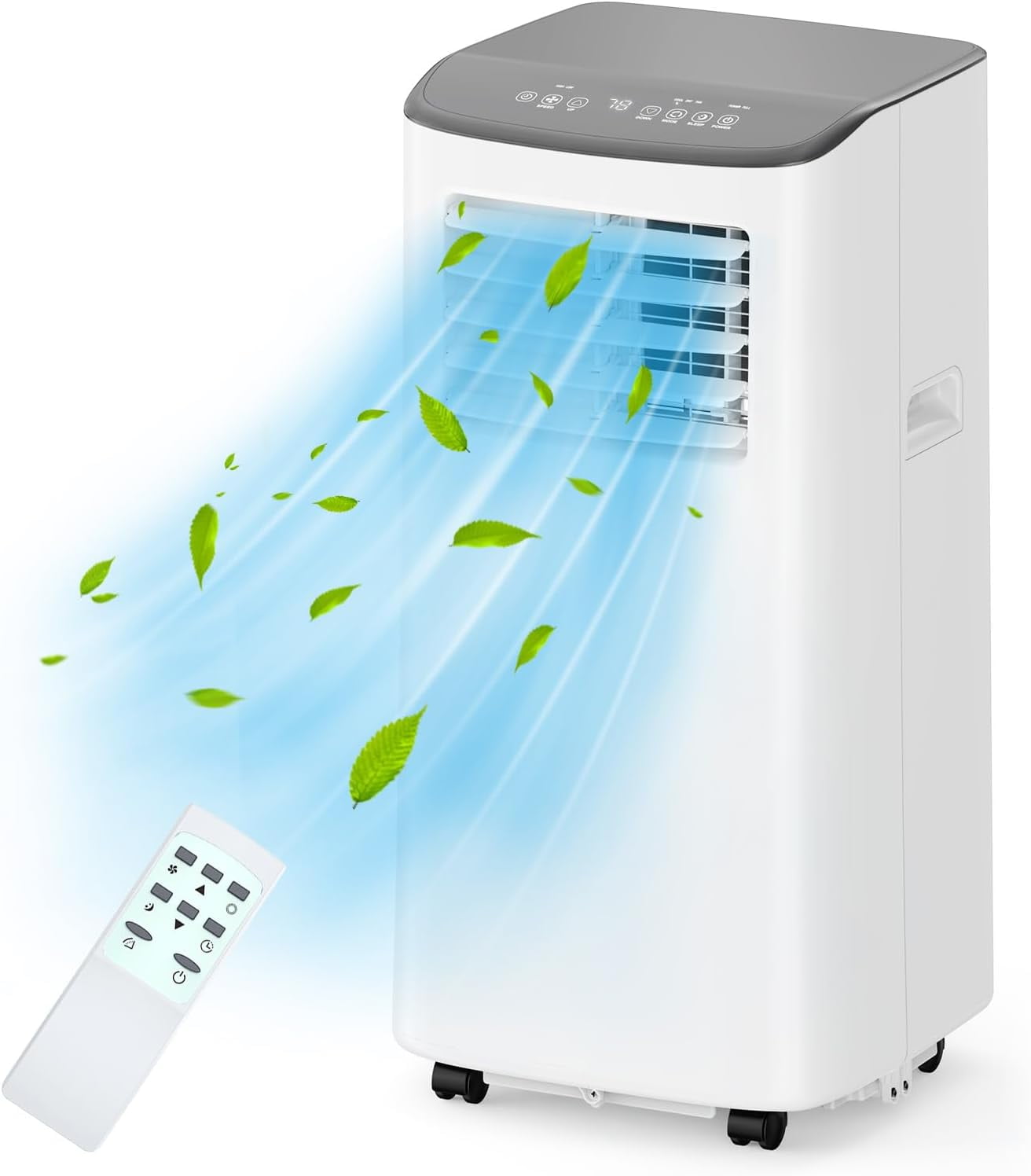 Historyli Portable Air Conditioner 8000 BTU 3-IN-1 Room AC Unit for 350 ...