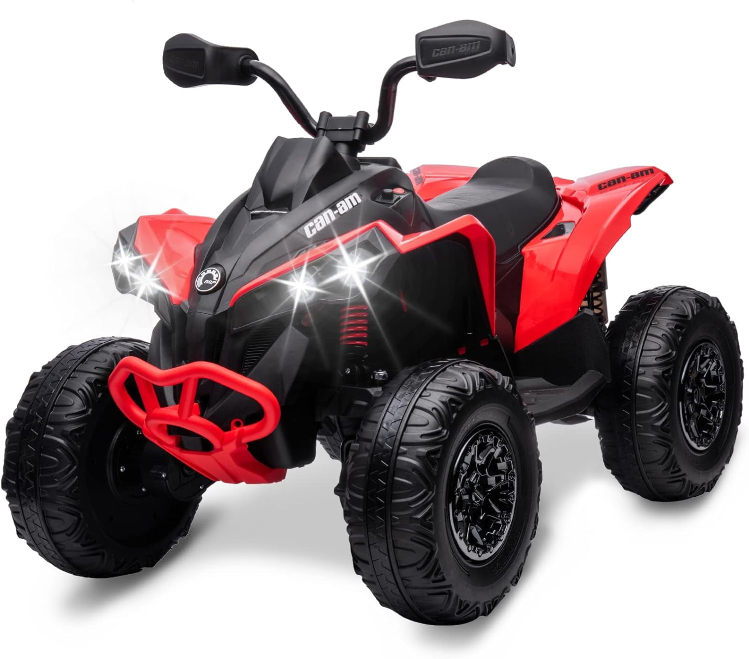 Historyli Powered Ride-Ons, 12V Ride on ATV,4 Wheeler Battery Powered ...