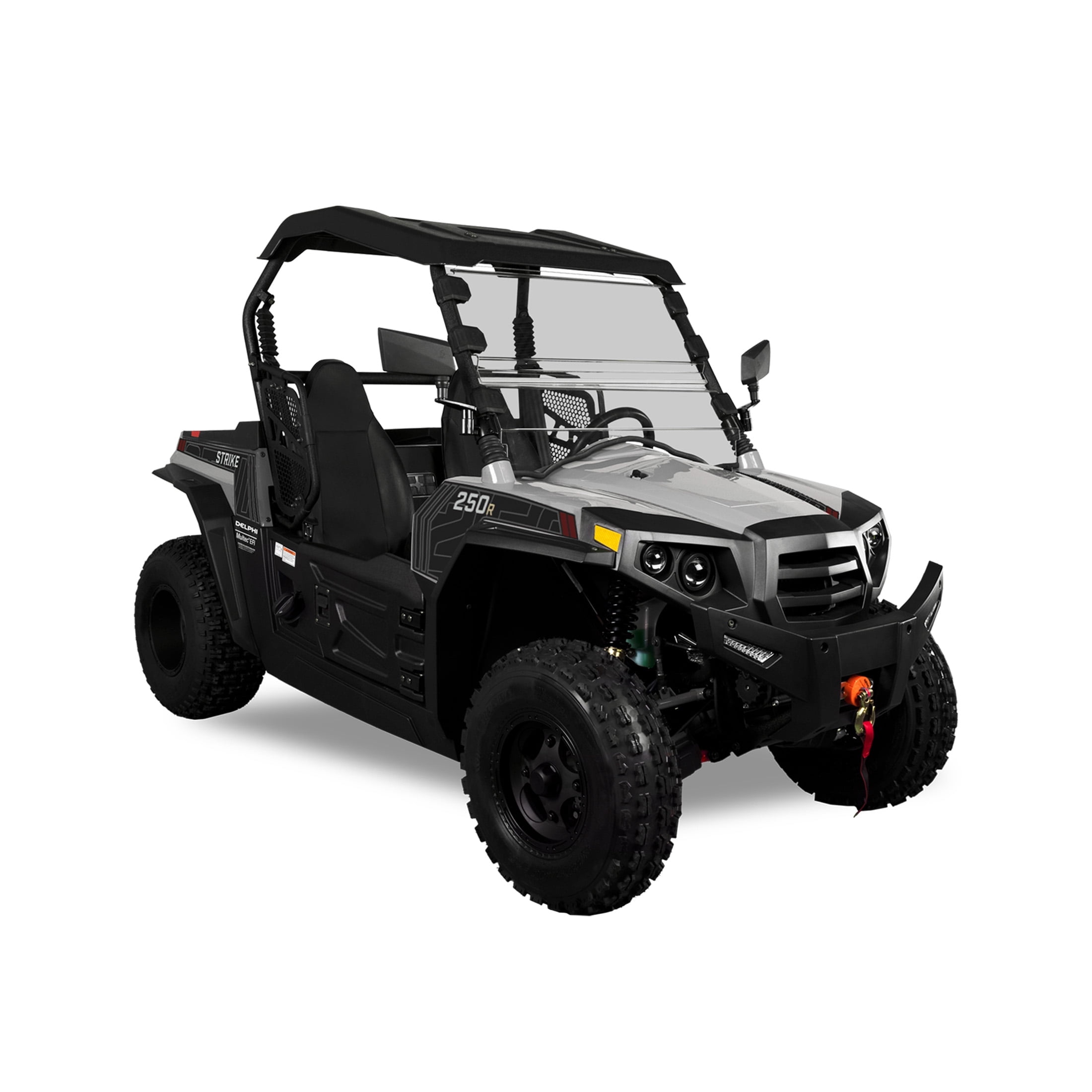 Hisun Sport 250 Grey 2-Seater UTV with Accessories - Walmart.com