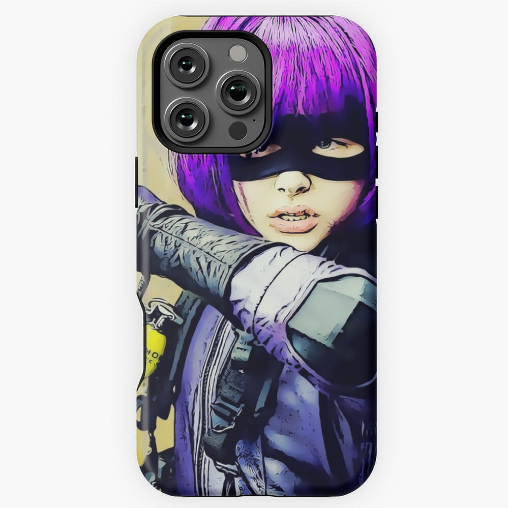 Hit-Girl 2 Kick-Ass Movie Comic Art Phone Case for iPhone 16 15 14 13 ...