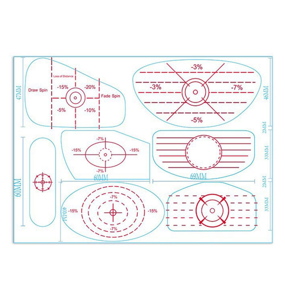 Hit Mark Stickers Golf Club Impact Stickers Hit Mark Stickers Removable ...