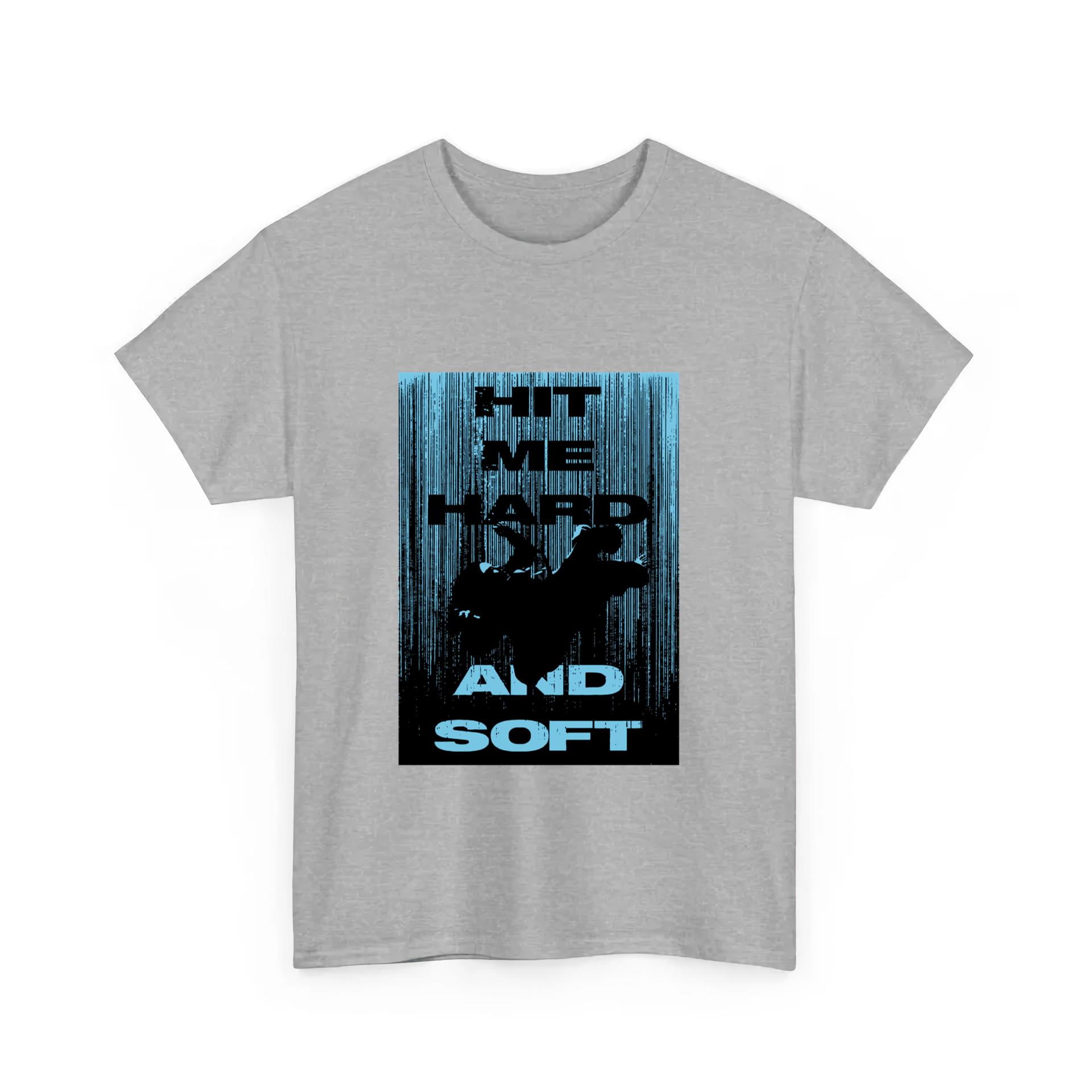 Hit Me Hard And Soft Blue Version Music Fan Shirt - Walmart.com