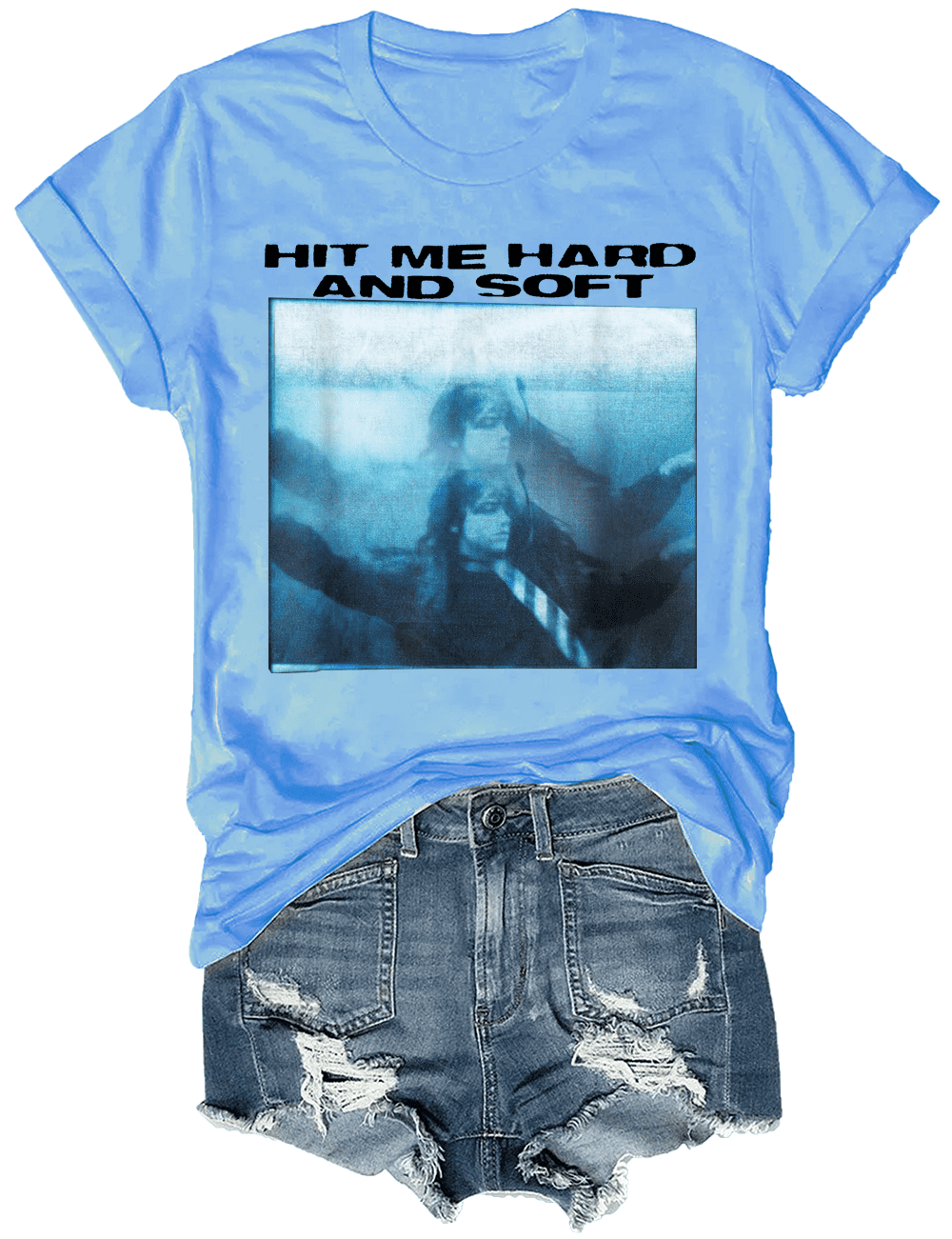 Hit Me Hard And Soft Floating T-Shirt, Hit Me Hard And Soft Shirt, Hit ...
