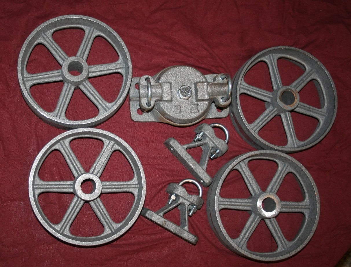 Hit & Miss Gas Flywheel Engine Cart Bolster Front Rear Wheels Truck ...