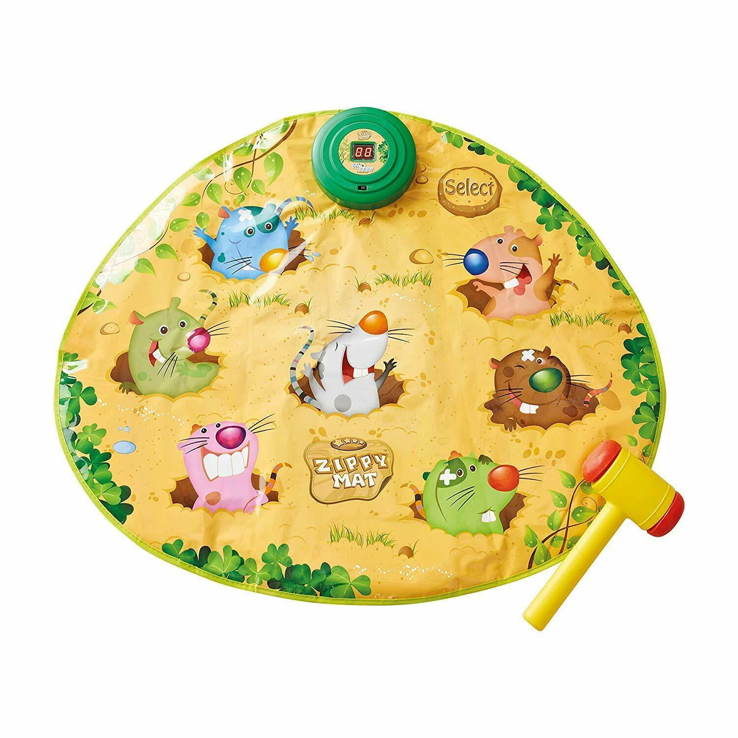 Hit Moles Playmate Kids Musical Whack A Mole Mole Strike Play Mat ...