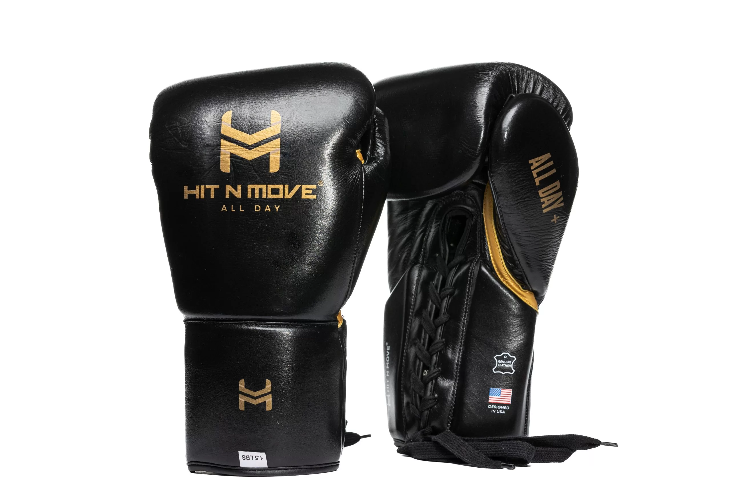 Hit N Move 1.5lb Boxing Gloves - Lace Up - Walmart.com