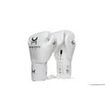 Hit N Move Boxing Gloves - All Day Pro Agility 14oz All White - Lace Up ...
