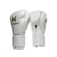 Hit N Move Boxing Gloves - All Day Pro Balance 16oz White - Hook and ...
