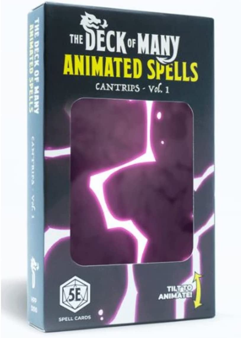 Hit Point Press Deck of Many Animated Spells: Cantrips Volume 1 ...