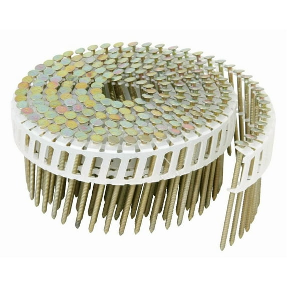Hitachi 2-1/4 In. X .092 In. Smooth Plastic Sheet Hot Dipped Galvanized ...