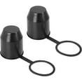 Hitch Ball Cover Protector, 2 Pcs Trailer Hitch Cover Cap, Dustproof ...