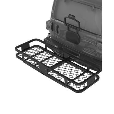 500 Lbs Heavy Duty Hitch Mount Cargo Carrier,53"x19"x6" Trailer Mount ...
