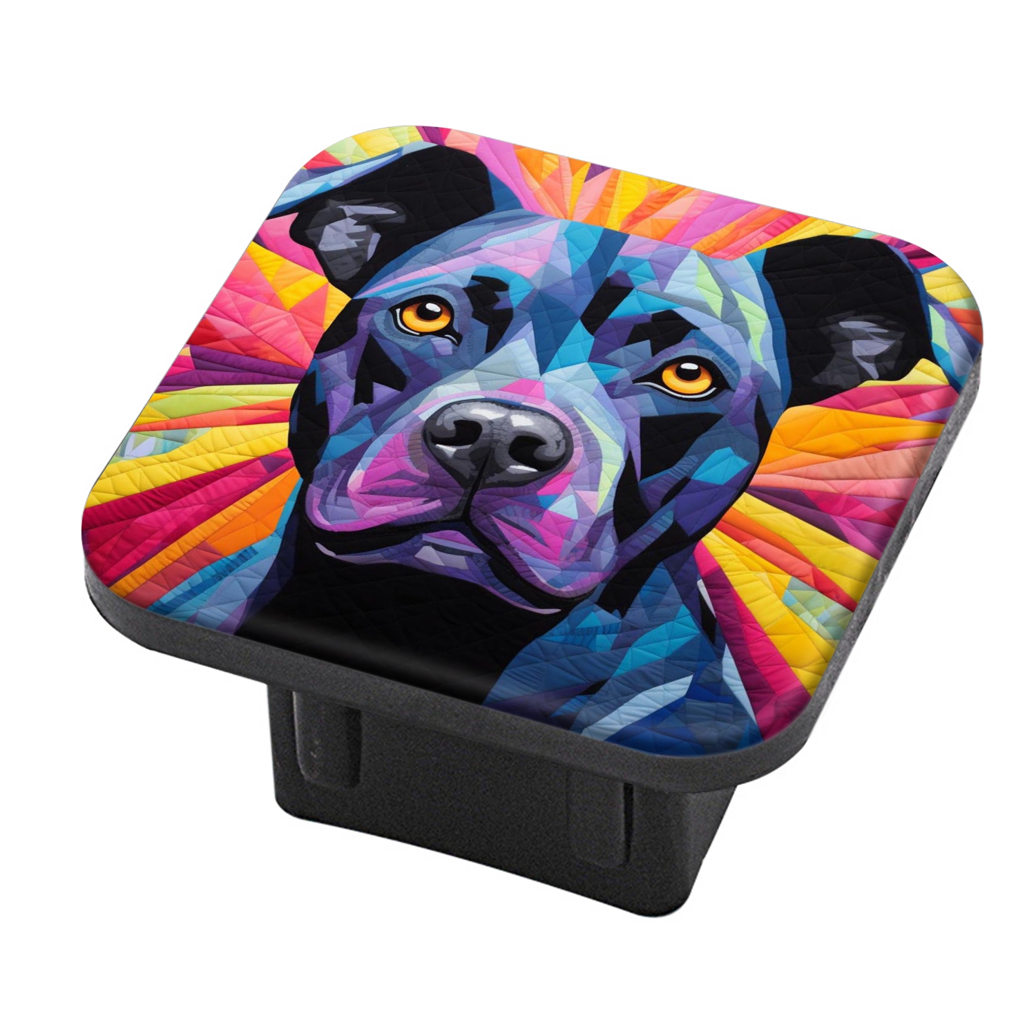 Hitch Cover Fits For 2-Inch Hitch,Abstract Art Painting Of Black ...