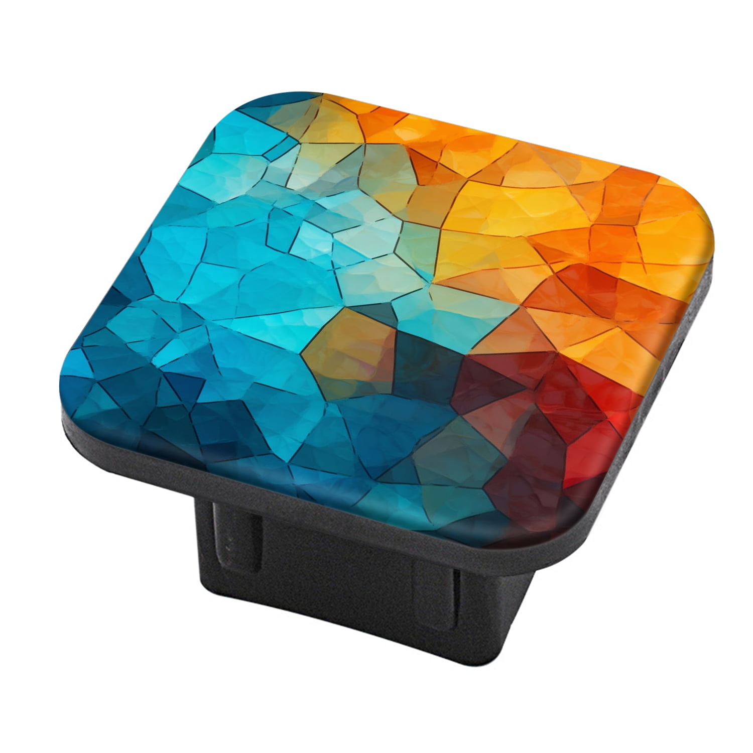 Hitch Cover Fits For 2-Inch Hitch,Abstract Background With Geometric ...