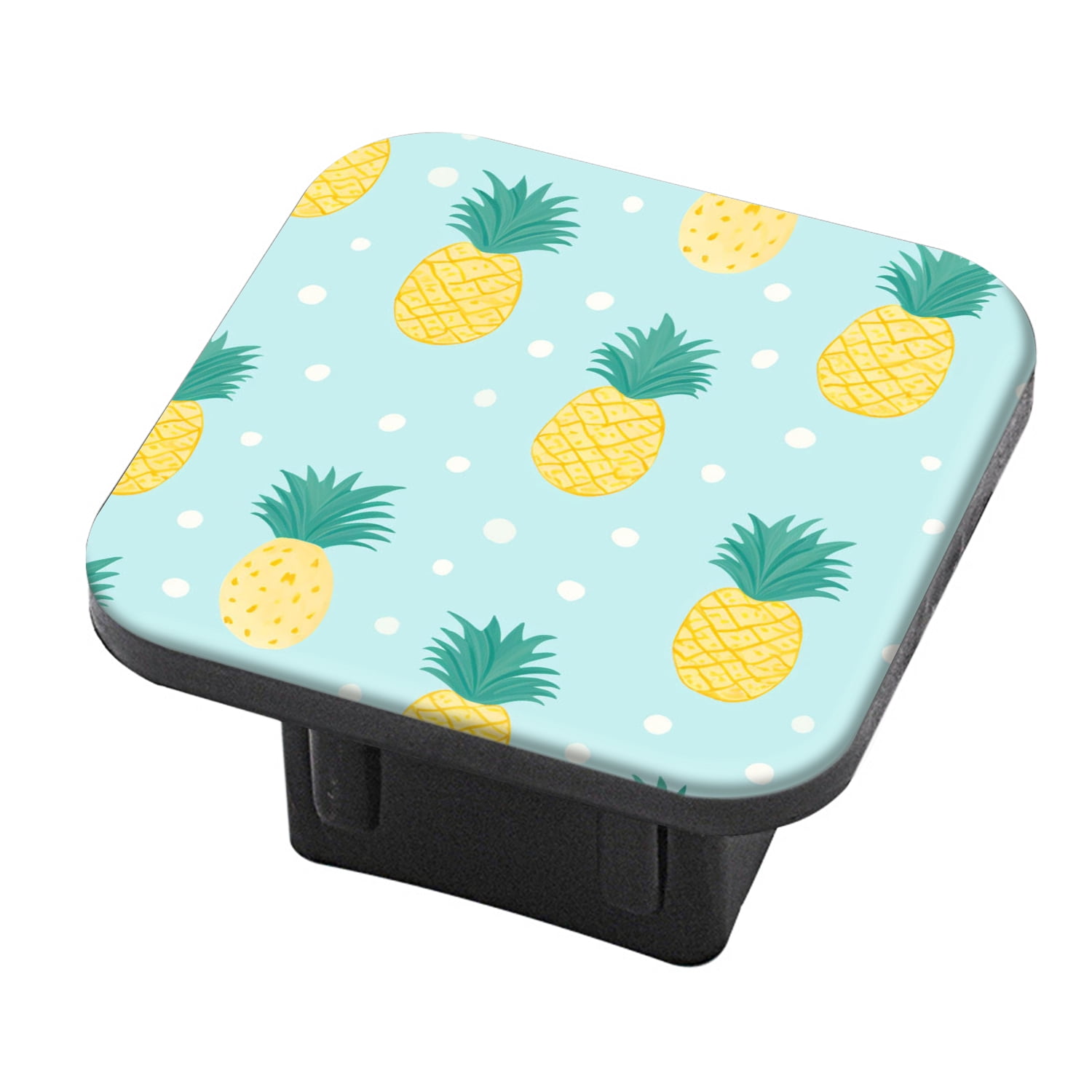 Hitch Cover Fits For 2-Inch Hitch,Cute Cartoon Style Pineapplerubber ...