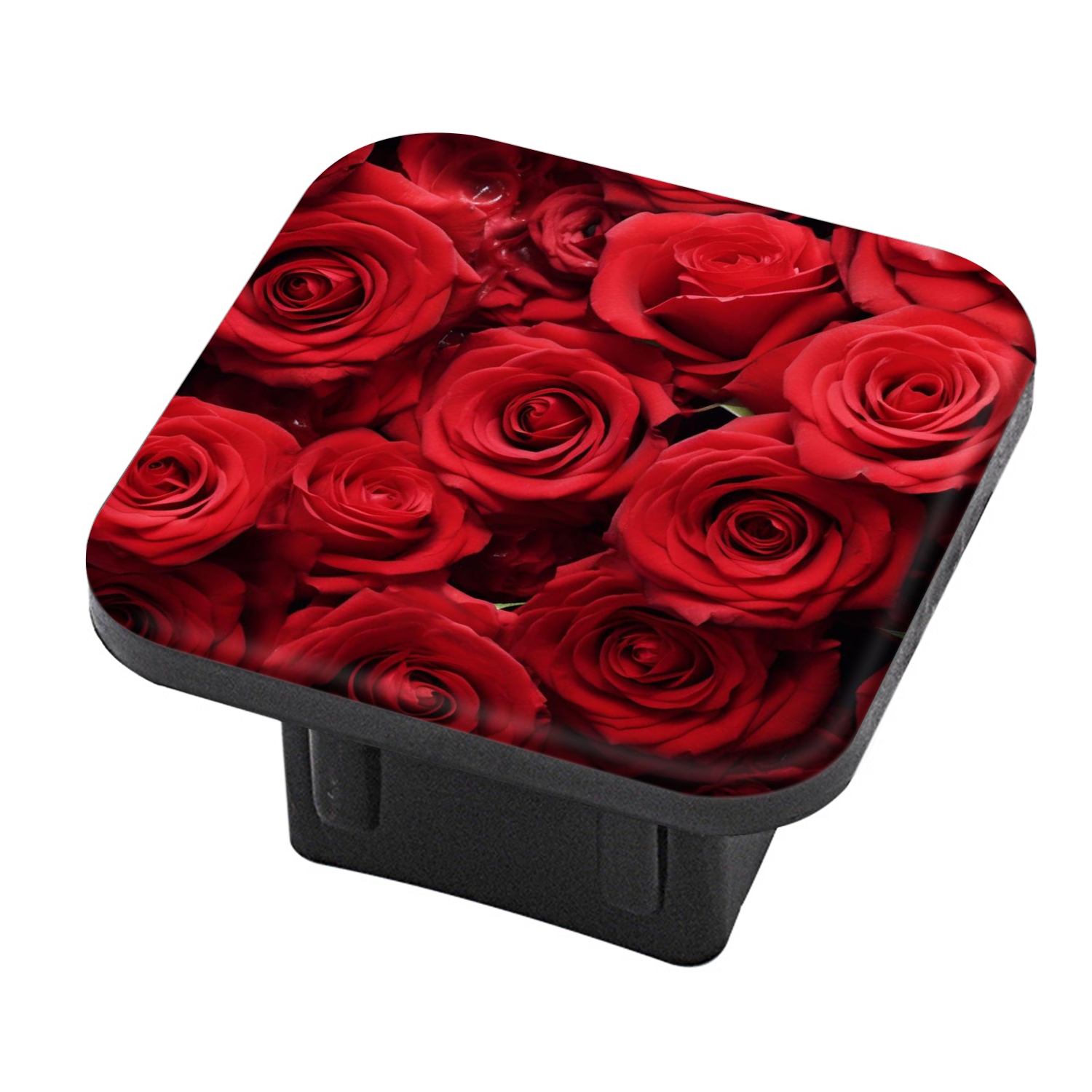 Hitch Cover Fits For 2-Inch Hitch,Dense Red Roses A Symbol Of ...