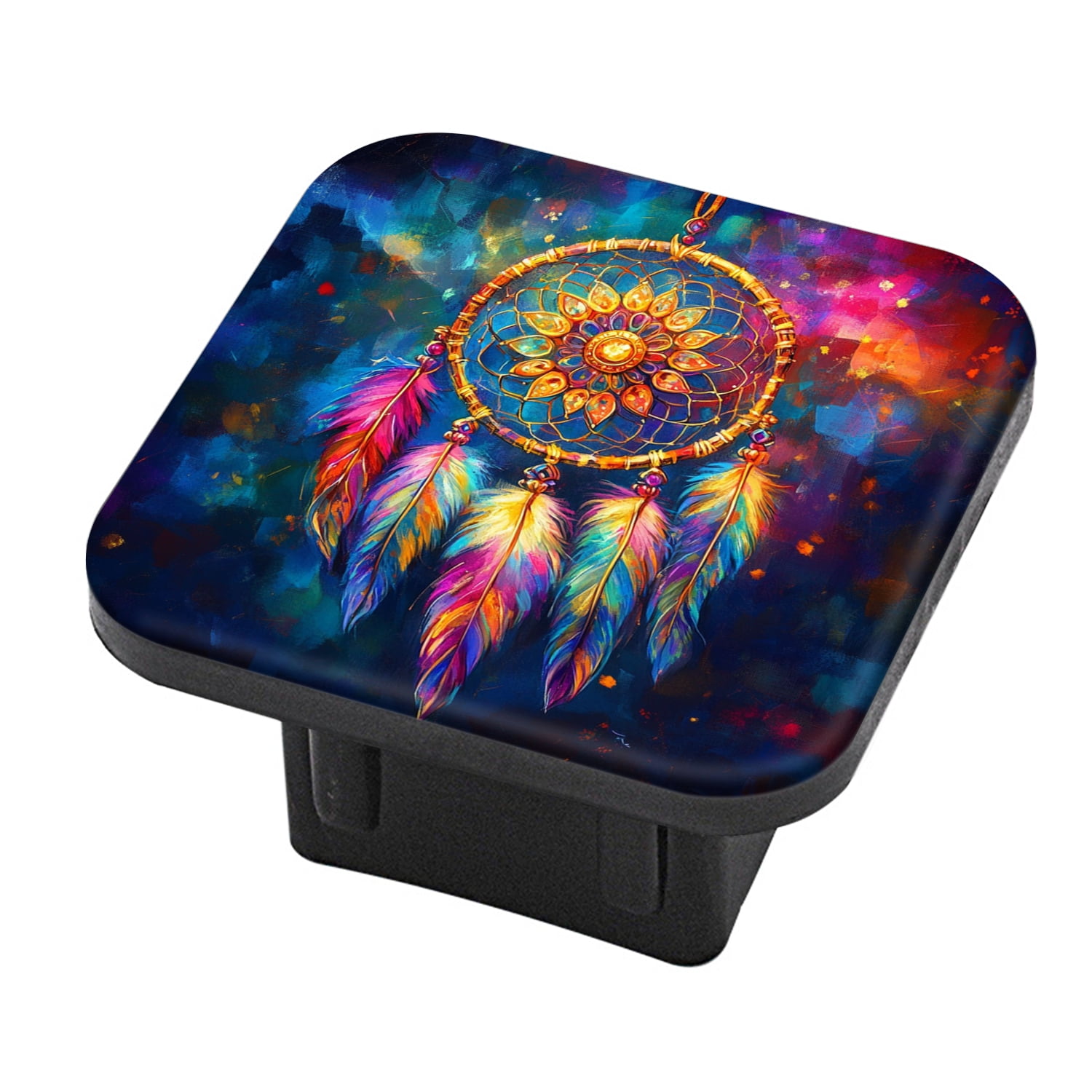 Hitch Cover Fits For 2-Inch Hitch,Gorgeous Colorful - Dreamcatcher ...