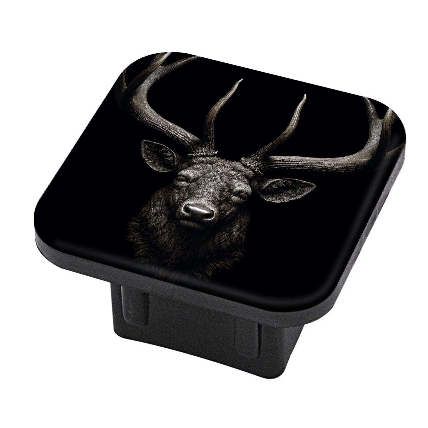 Hitch Cover Fits For 2-Inch Hitch,Head And Antlers Of Elegant ...