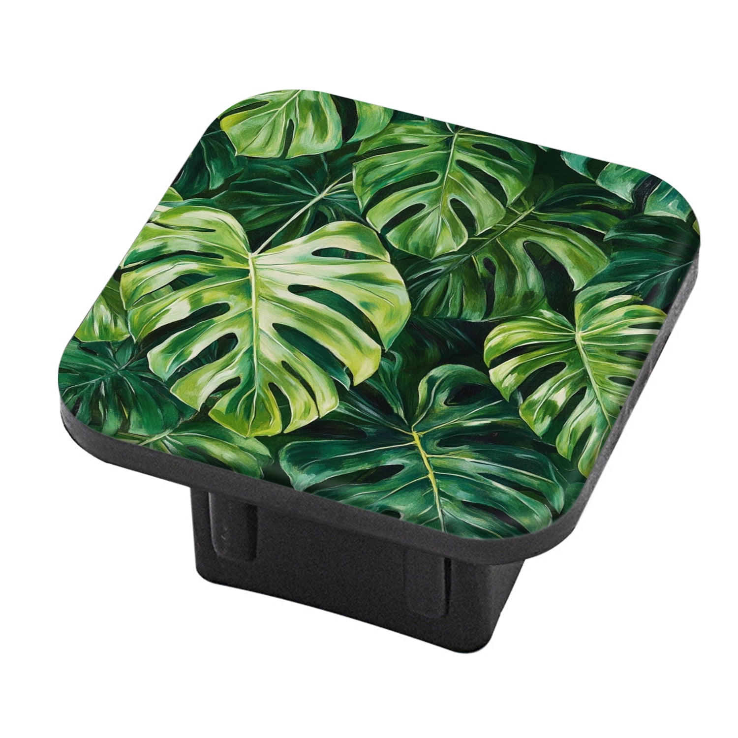 Hitch Cover Fits For 2-Inch Hitch,Lush Monstera Leaves Creating ...