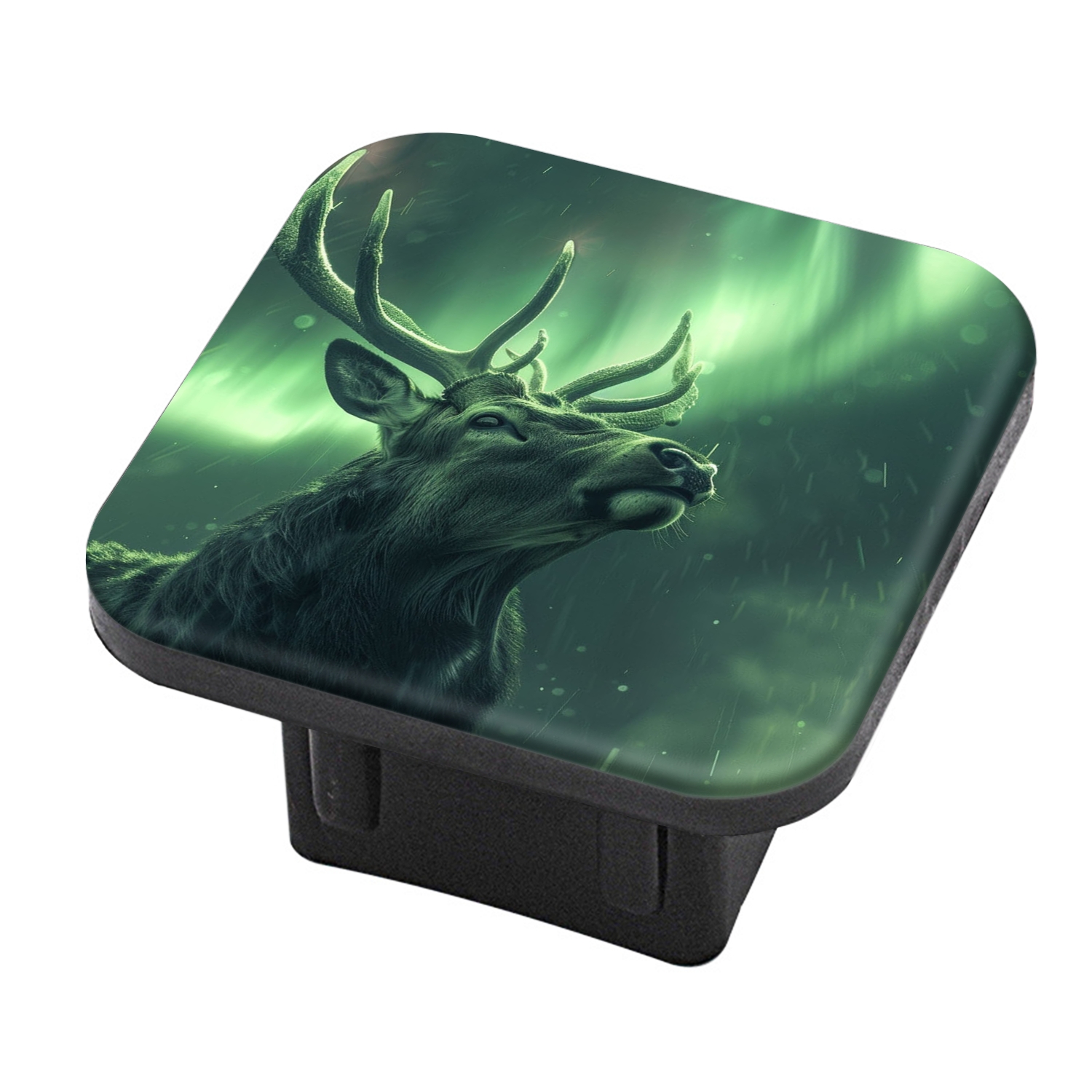 Hitch Cover Fits For 2-Inch Hitch,Majestic Deer With Antlers Looking Up ...