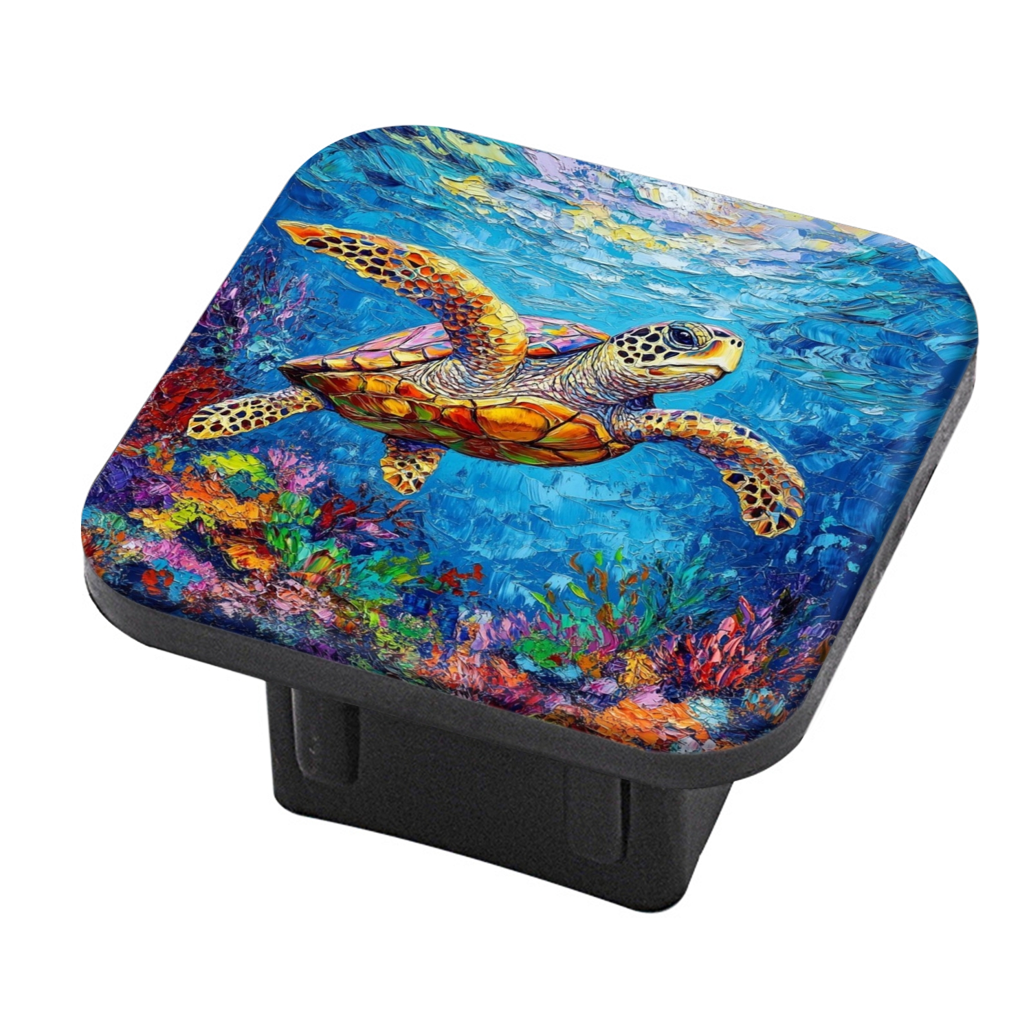 Hitch Cover Fits For 2-Inch Hitch,Majestic Display Of Color - Rich Sea ...