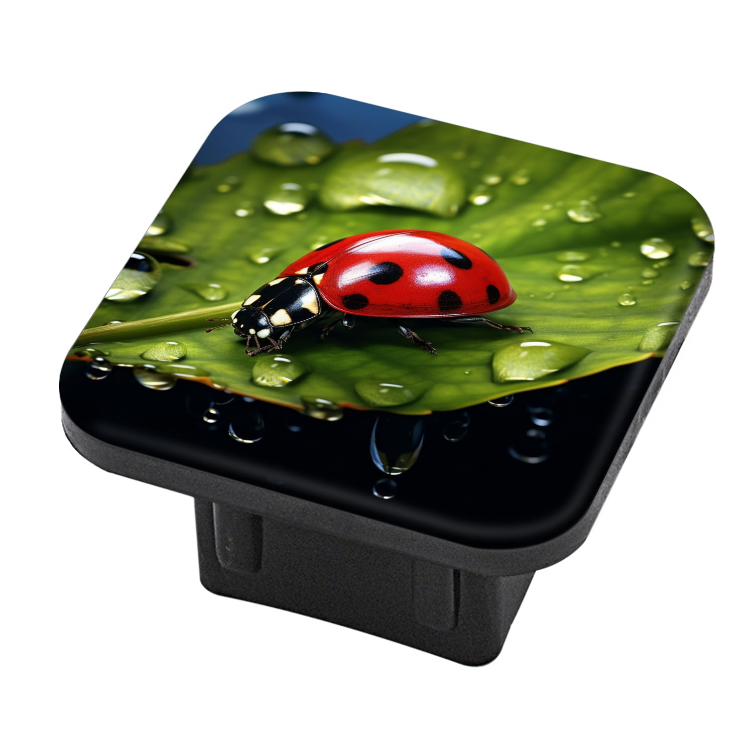 Hitch Cover Fits For 2-Inch Hitch,Red Beetle Was Standing On The ...