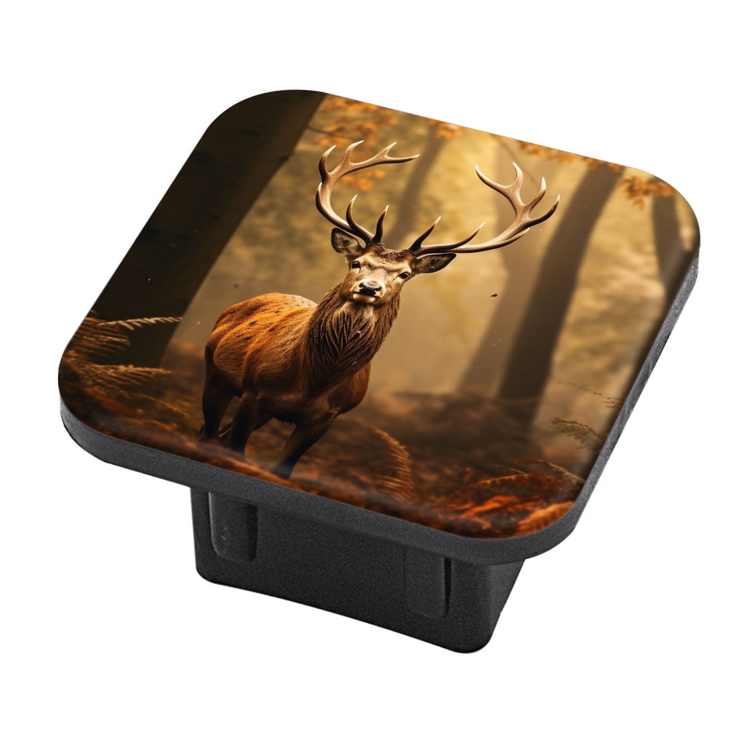 Hitch Cover Fits For 2-Inch Hitch,Red Deer In The Morning Sun ...
