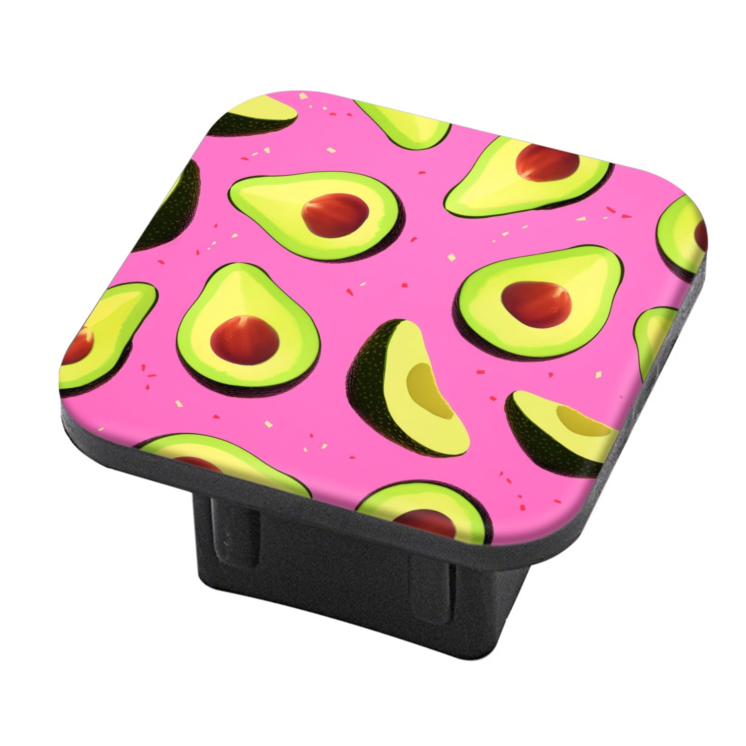 Hitch Cover Fits For 2-Inch Hitch,Seamless Pattern Of Avocado Slices On ...