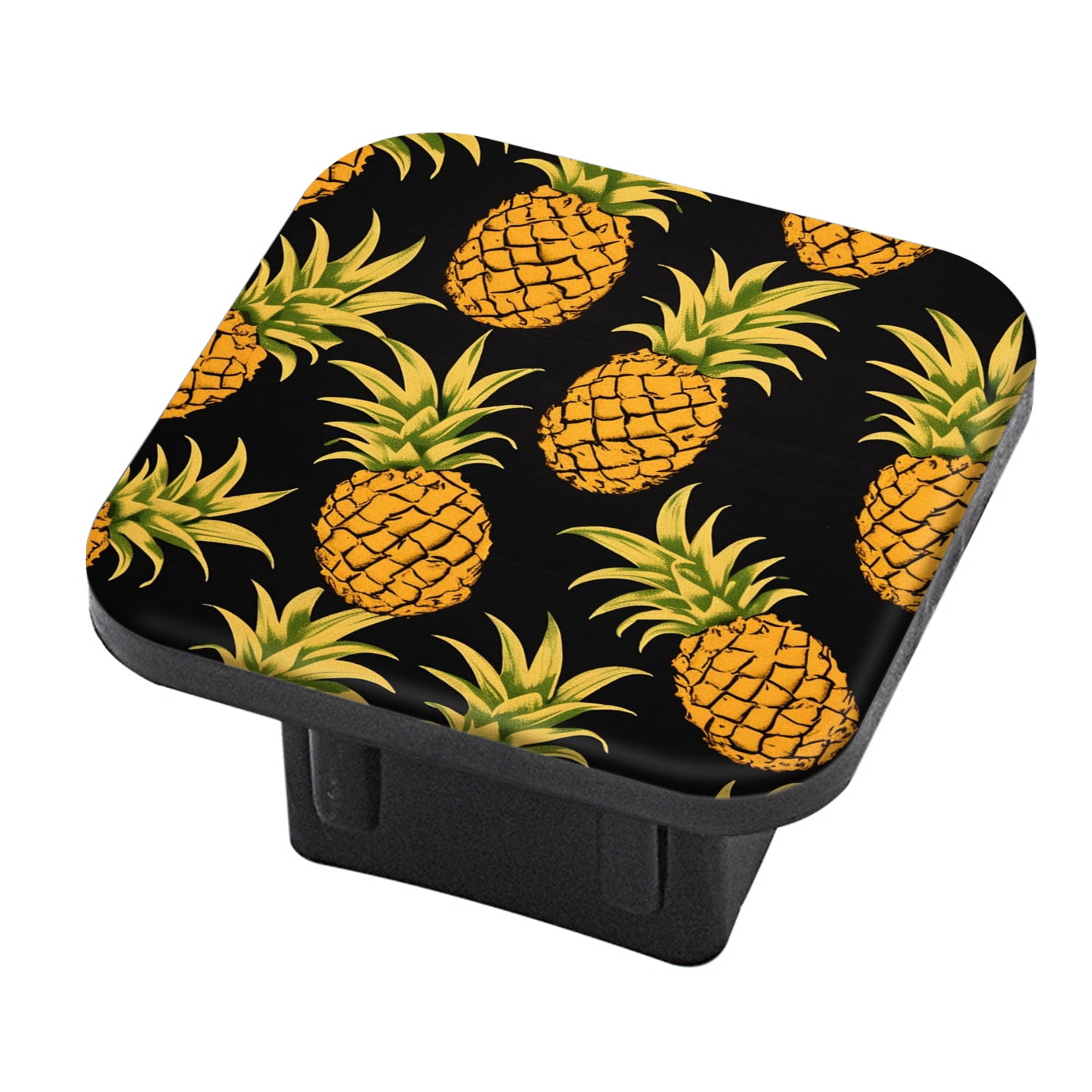 Hitch Cover Fits For 2-Inch Hitch,Simple Pineapple Repeat Patternrubber ...