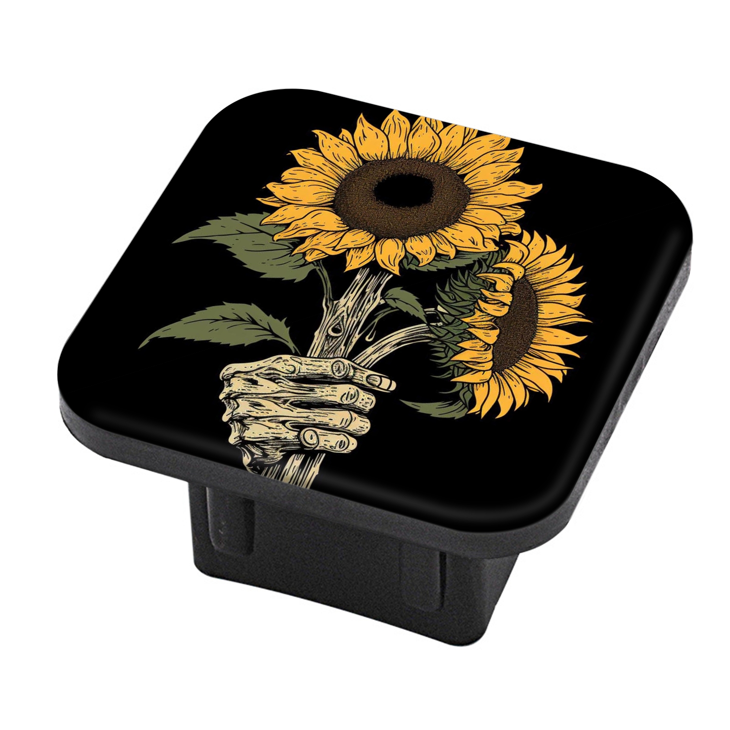 Hitch Cover Fits For 2-Inch Hitch,Skeleton Hand Holding ...
