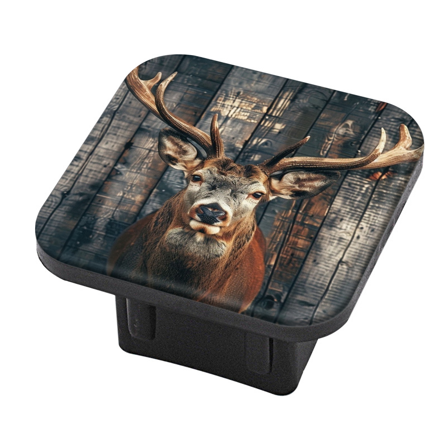 Hitch Cover Fits For 2-Inch Hitch,Stag With Impressive Antlers Against ...