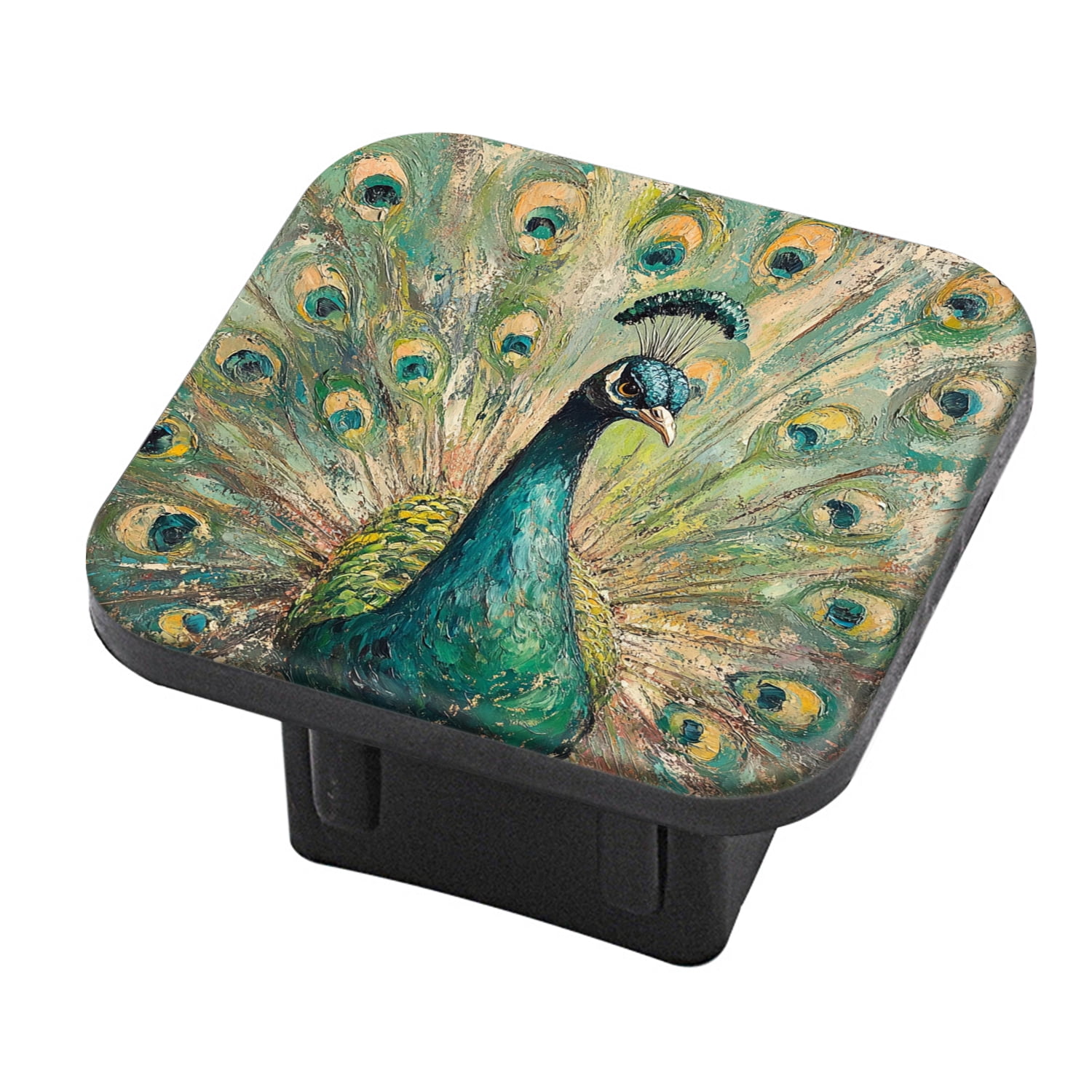 Hitch Cover Fits For 2-Inch Hitch,The Majestic Peacock With Its ...