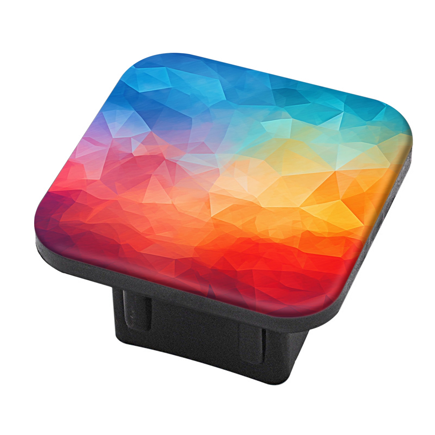 Hitch Cover Fits For 2-Inch Hitch,Vibrant And Colorful Background Made ...