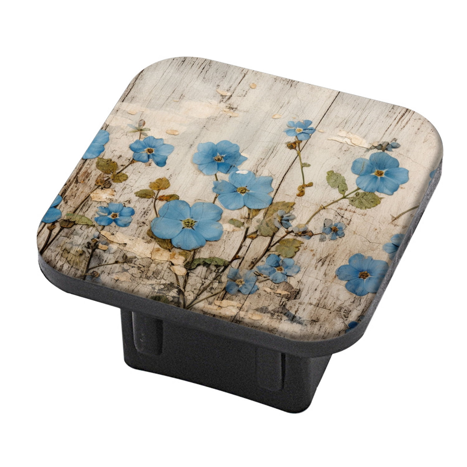 Hitch Cover Fits For 2-Inch Hitch,Weathered Wooden Wall With Pressed ...