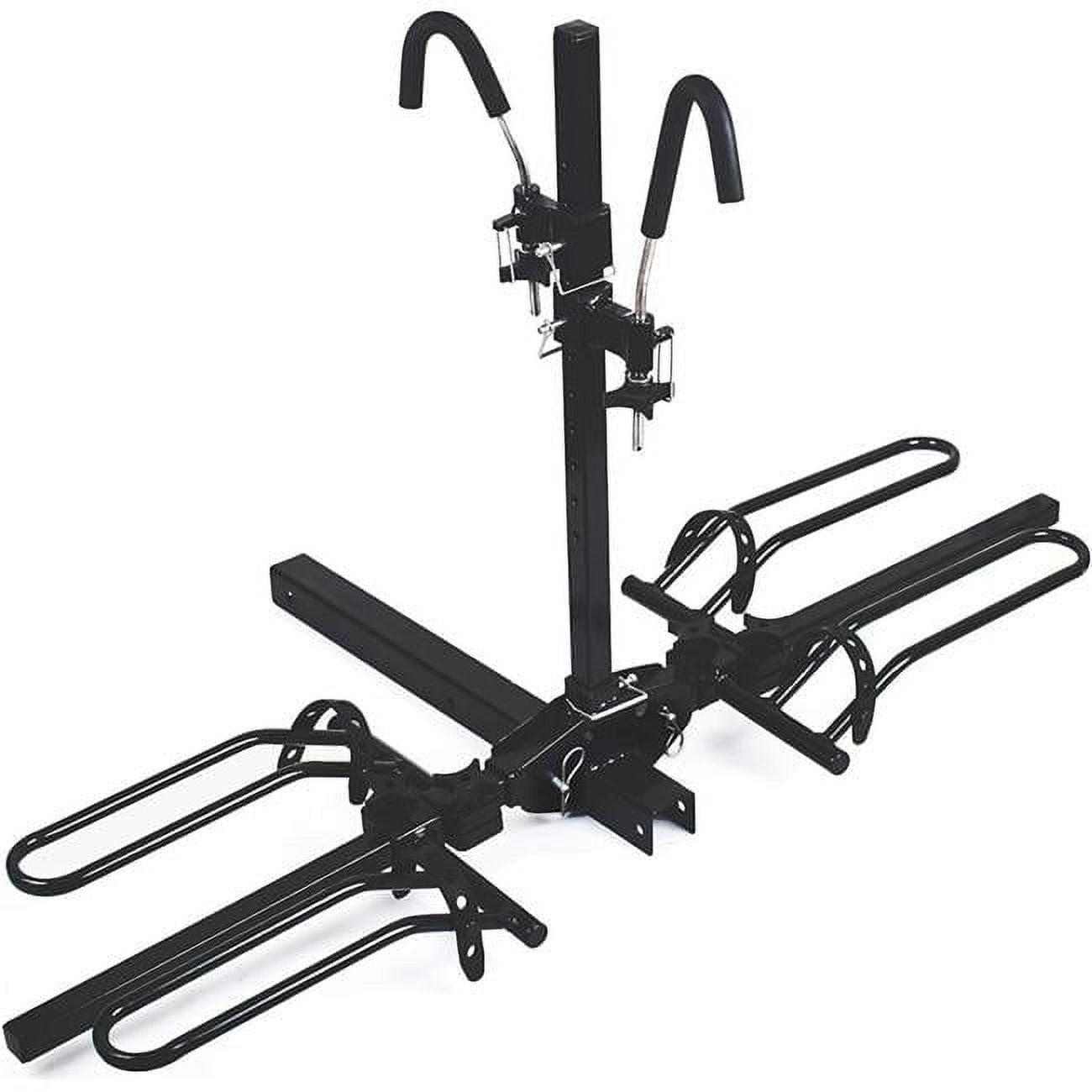 Hitch Mount Bike Rack Platform Style 2-Bike Rack for Cars, Trucks, SUVs ...
