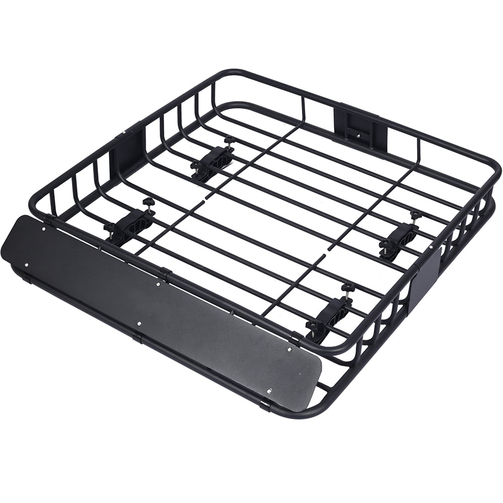 Hitch Mount Cargo Carrier Basket, 150 lbs Capacity, Vehicle Cargo ...